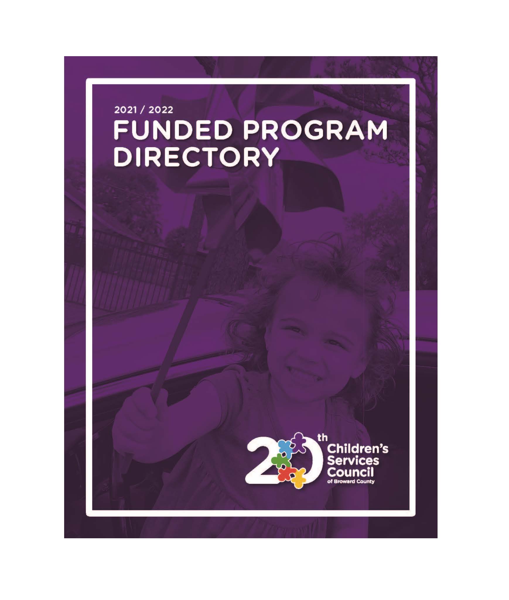 Funded Program Directory: 2021-2022 | Children's Services Council of ...