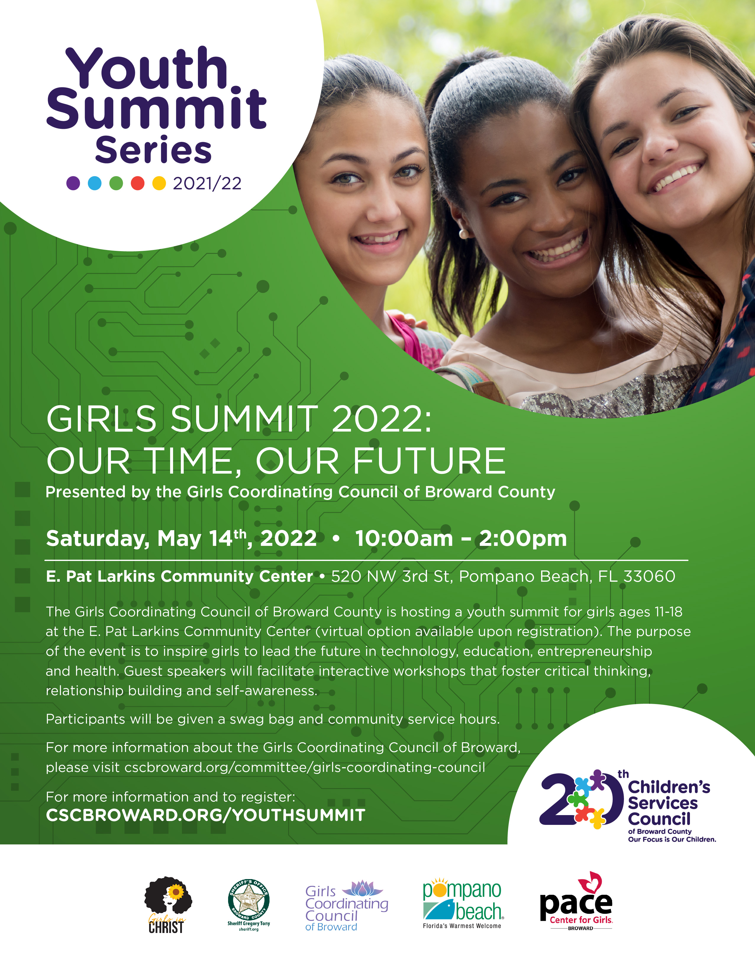 Girls Summit 2022: Our Time, Our Future | Children's Services Council ...